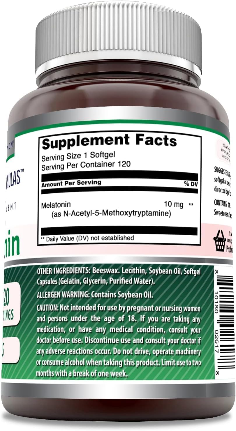 natural sleep aid melatonin 10mg