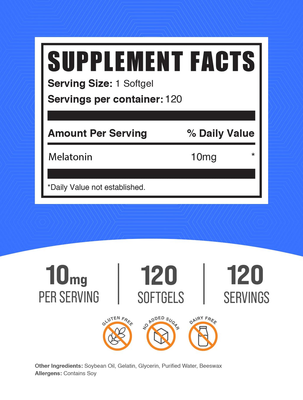 natural sleep aid melatonin 10mg