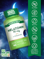 natural sleep aid melatonin 180 tablets