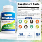 natural sleep aid melatonin 5 mg