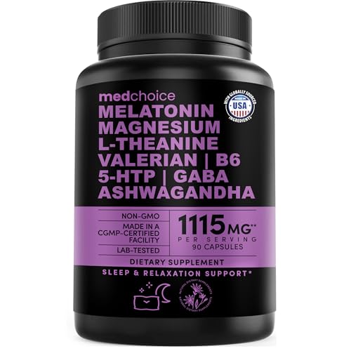 natural sleep aid melatonin capsules