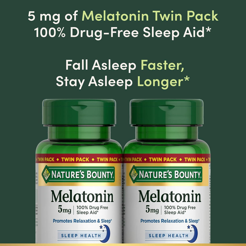 natural sleep aid melatonin capsules