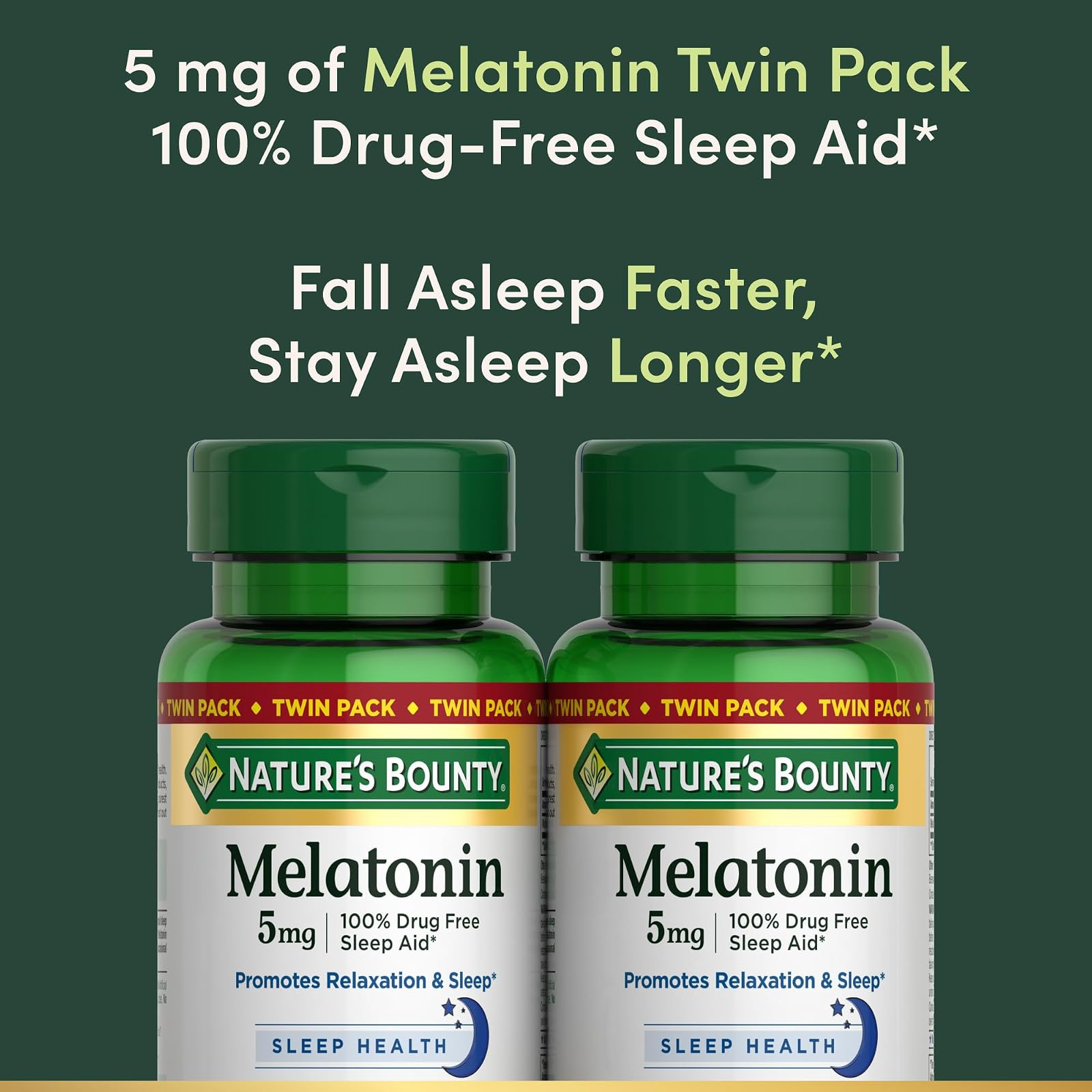 natural sleep aid melatonin capsules