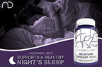 natural sleep aid melatonin capsules