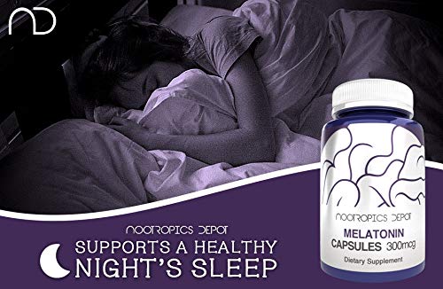 natural sleep aid melatonin capsules