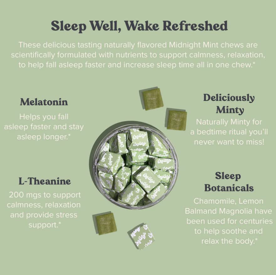 natural sleep aid melatonin chews