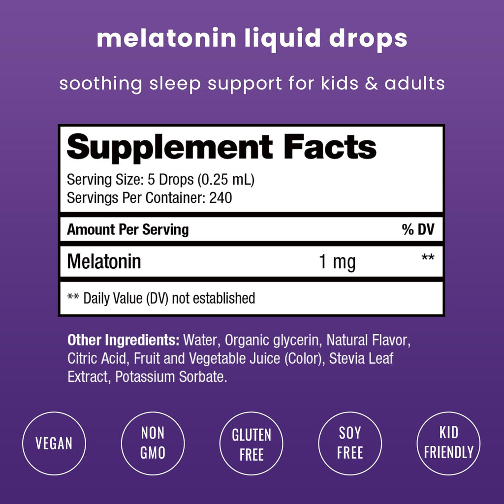 natural sleep aid melatonin drops