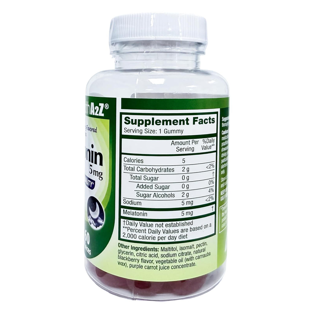 natural sleep aid melatonin gummies Canada