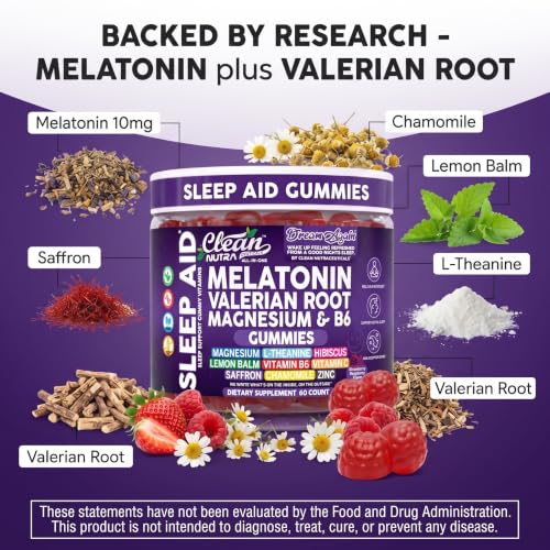 natural sleep aid melatonin gummies