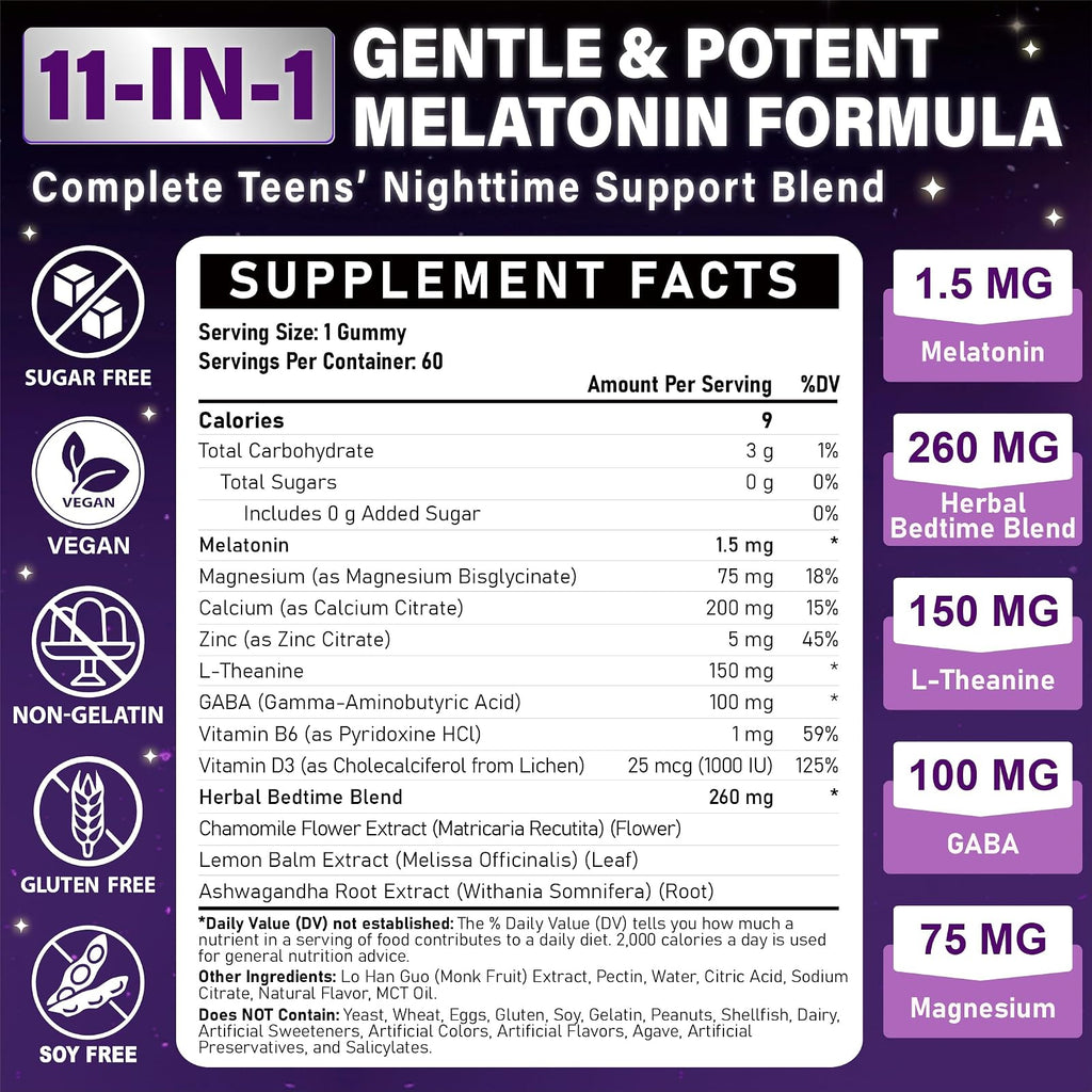 natural sleep aid melatonin gummies