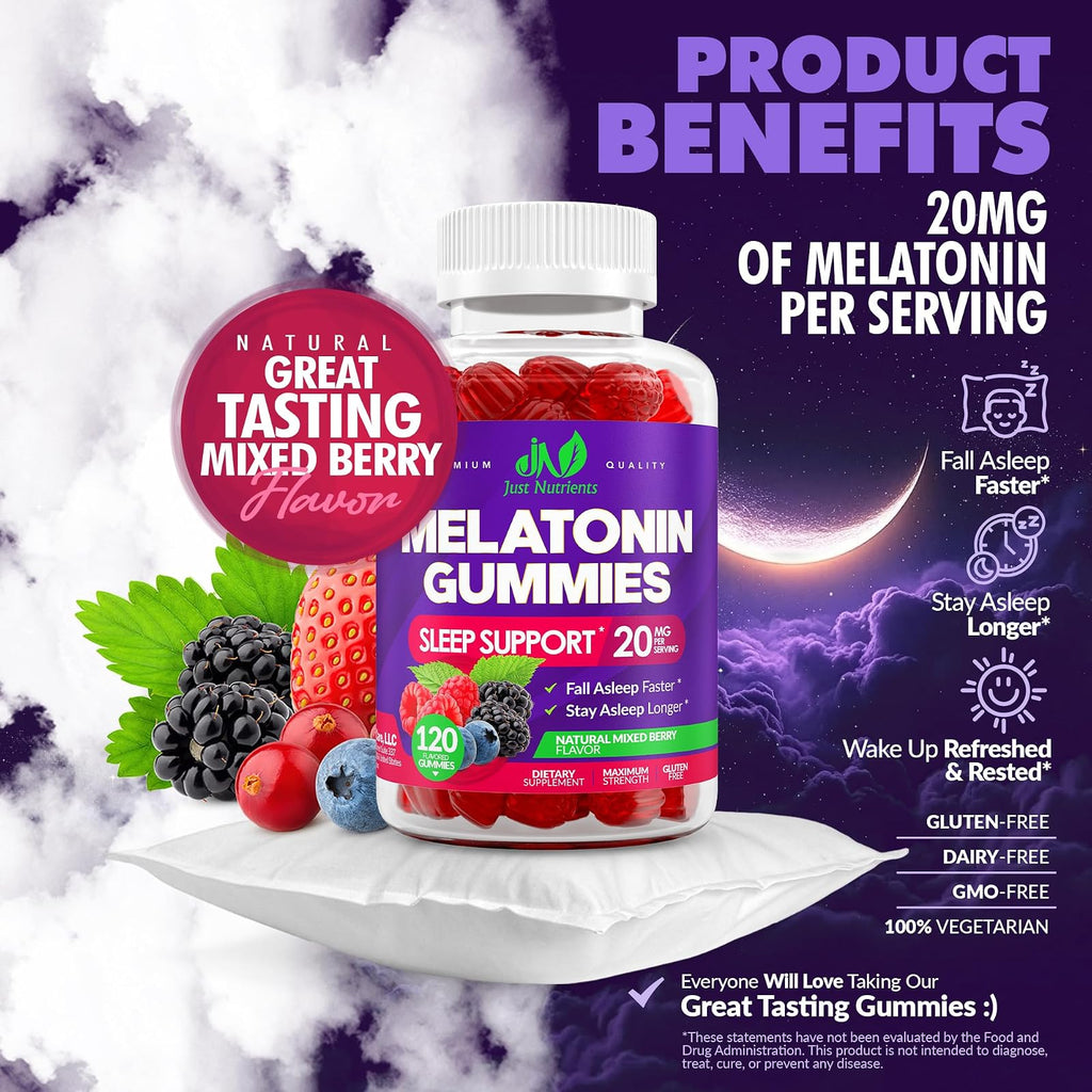 natural sleep aid melatonin gummies