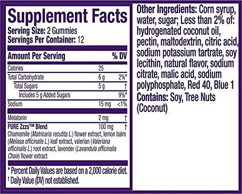 natural sleep aid melatonin gummies