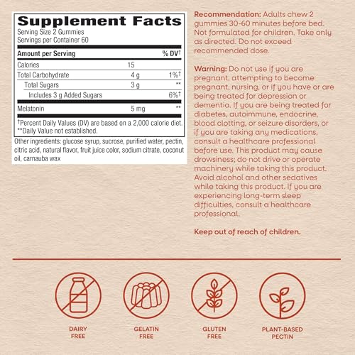 natural sleep aid melatonin gummies