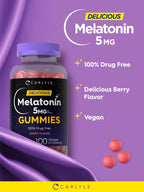 natural sleep aid melatonin gummies