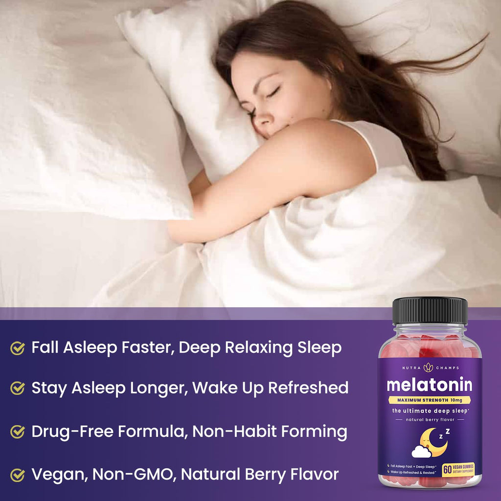 natural sleep aid melatonin gummies