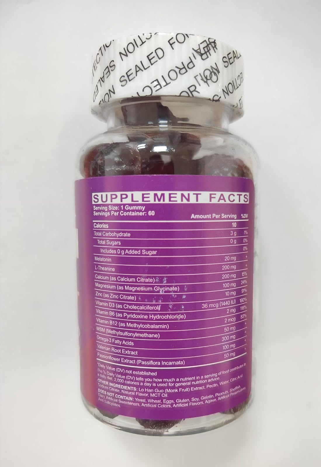 natural sleep aid melatonin gummies