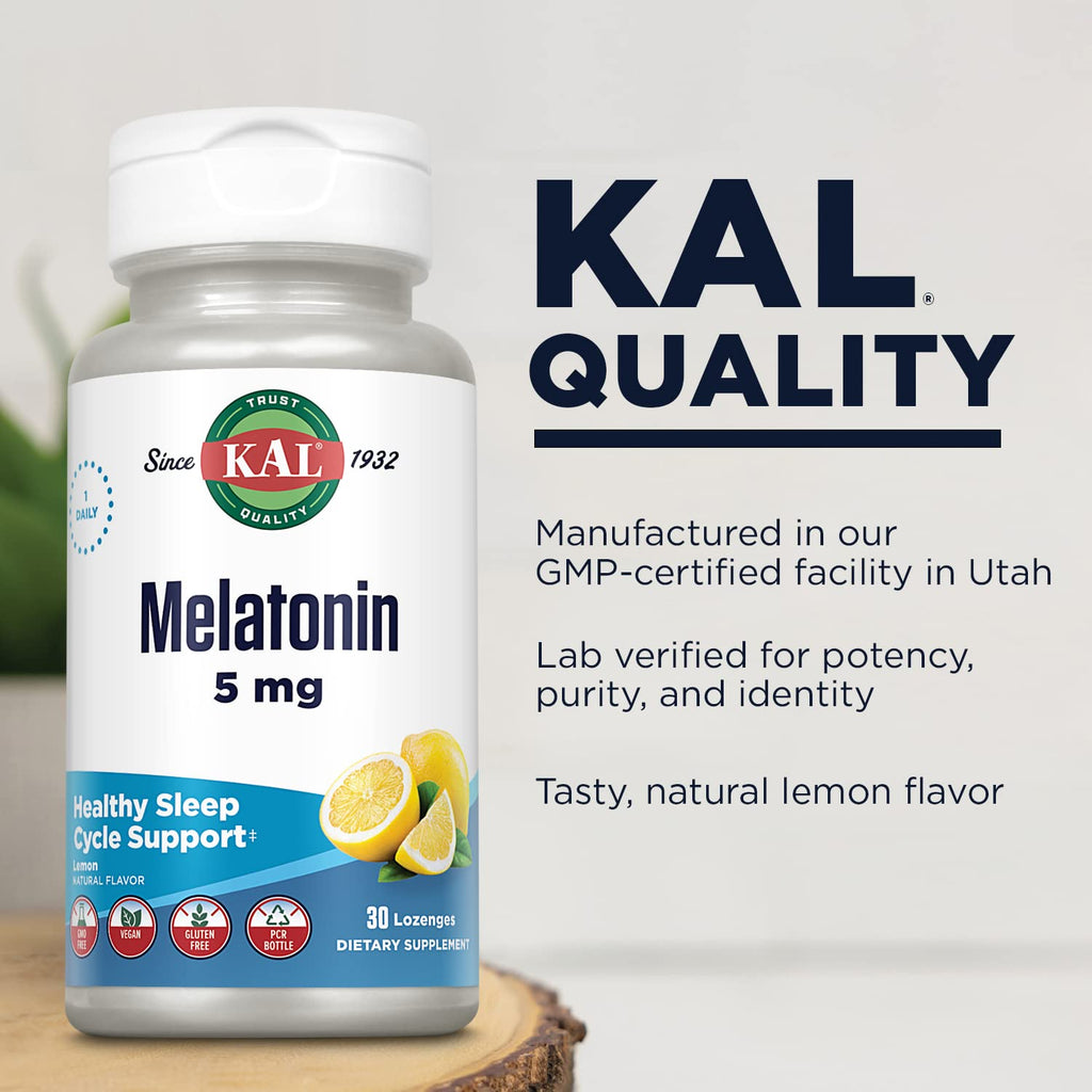 natural sleep aid melatonin lozenges