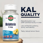 natural sleep aid melatonin lozenges