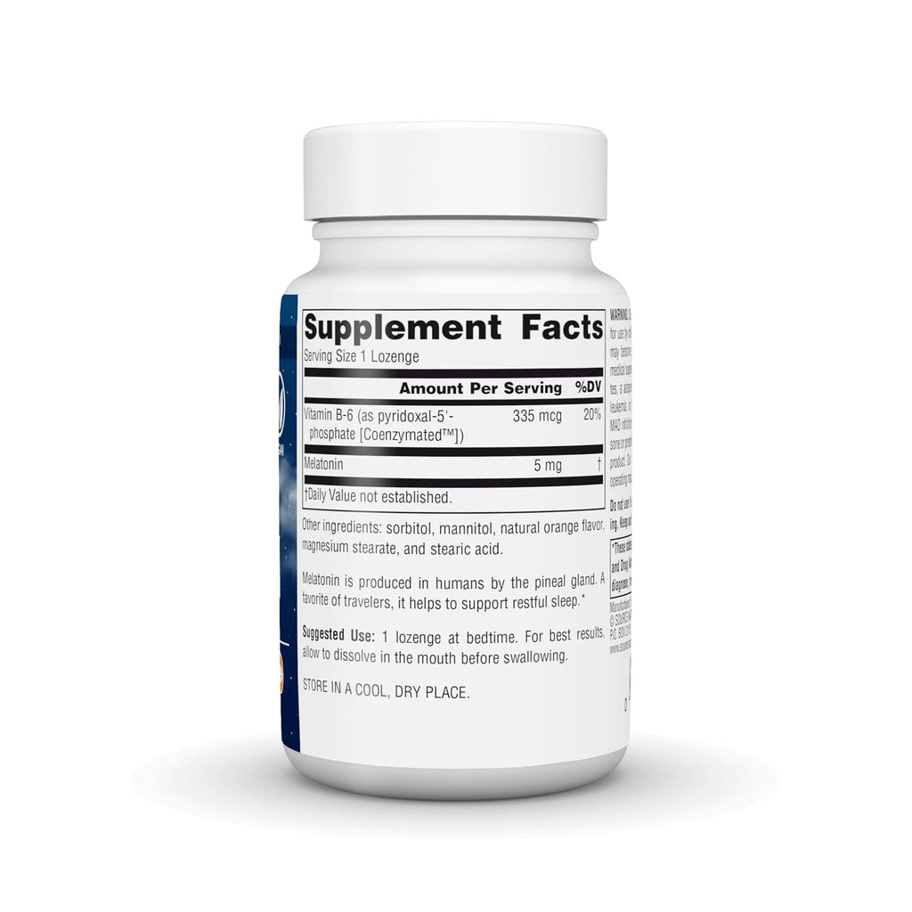 natural sleep aid melatonin lozenges