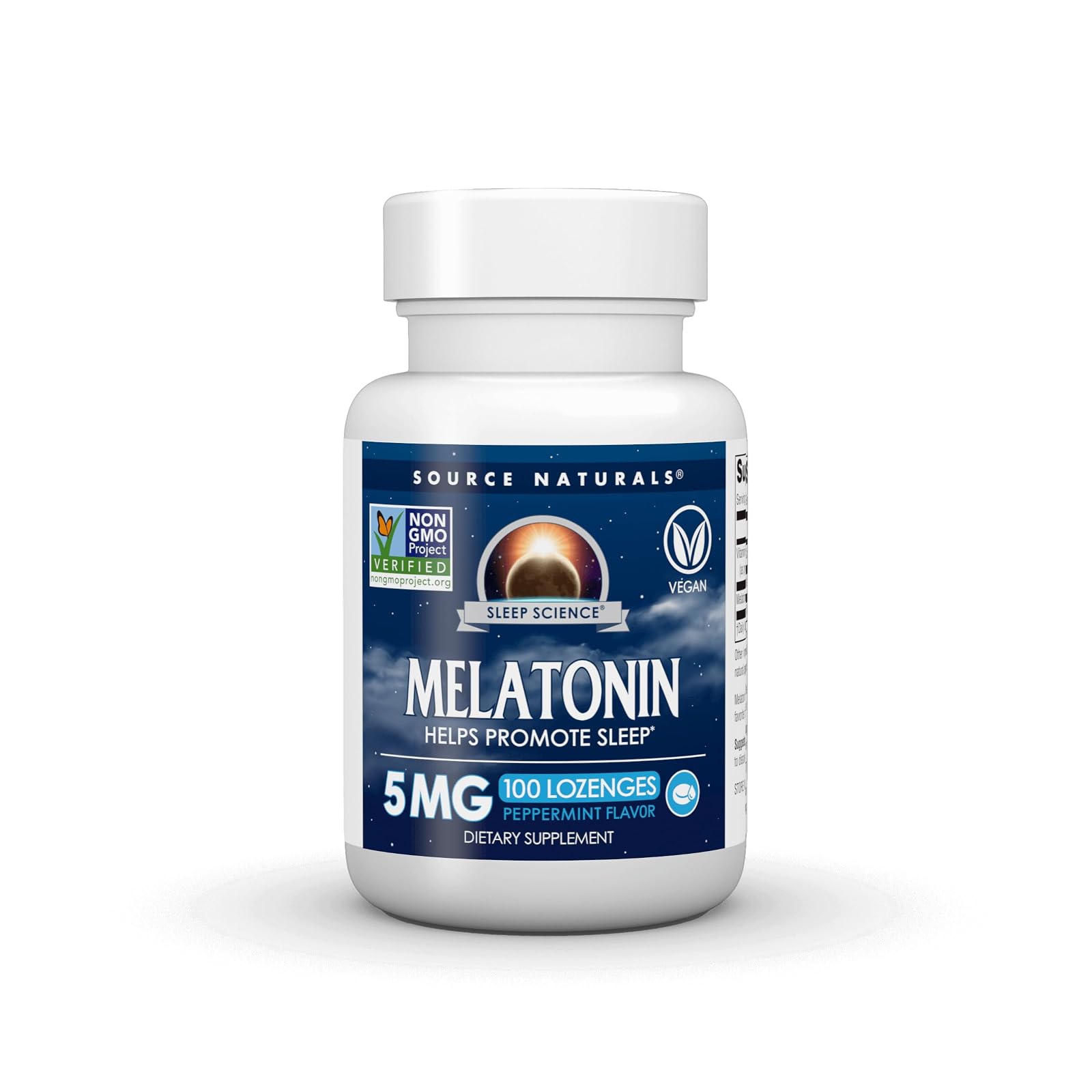 natural sleep aid melatonin lozenges