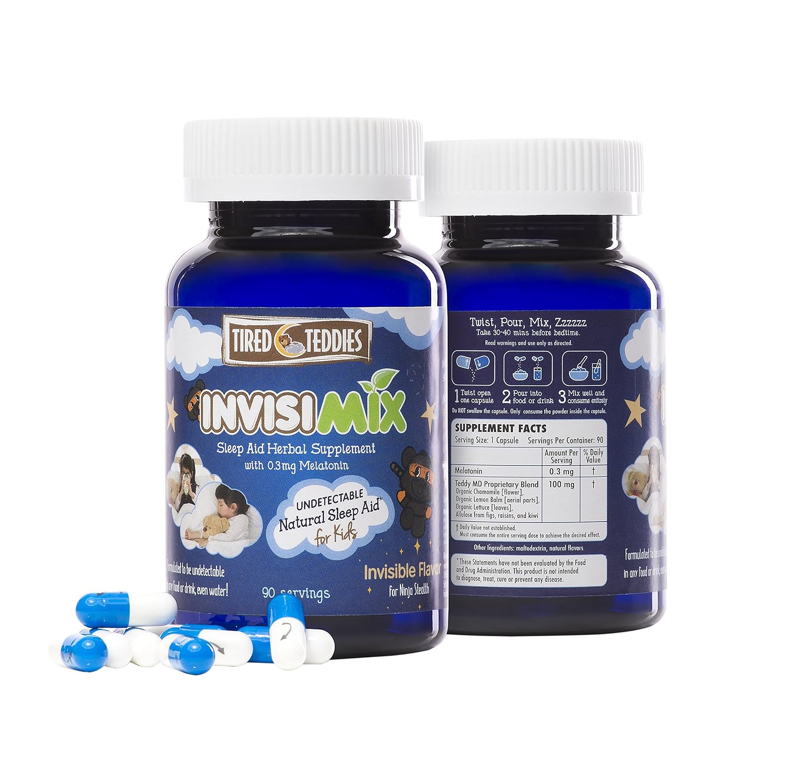 natural sleep aid melatonin mix