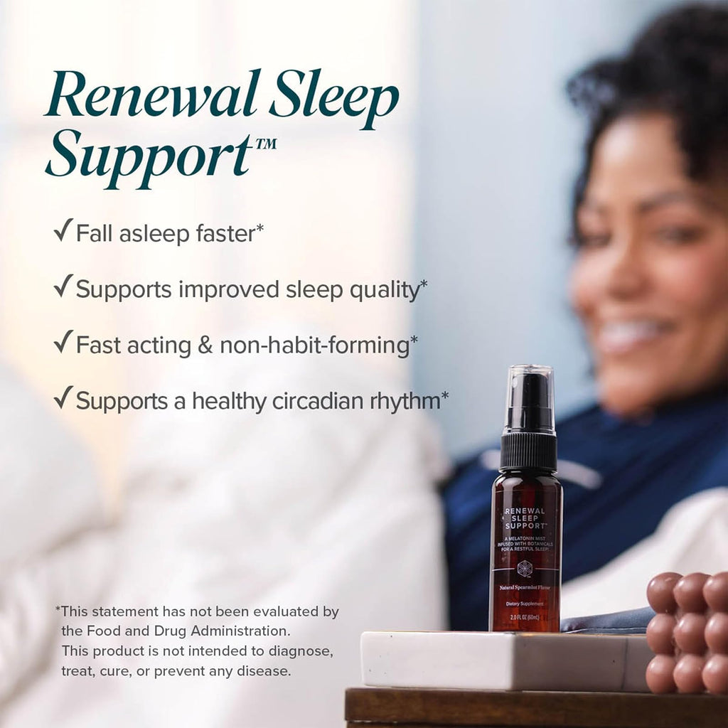 Natural sleep aid melatonin spray