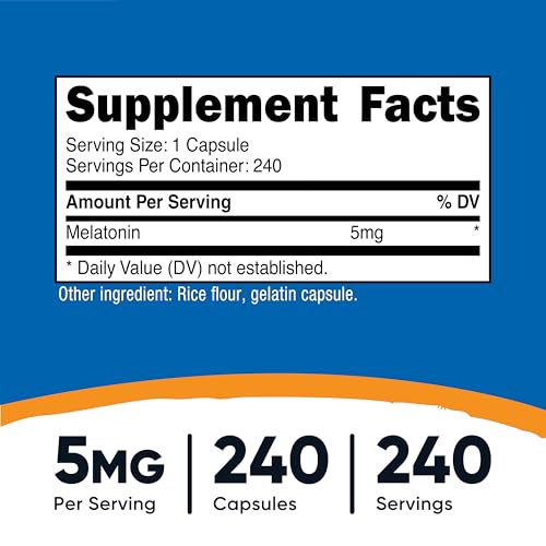 natural sleep aid melatonin supplement