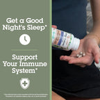 natural sleep aid melatonin supplement
