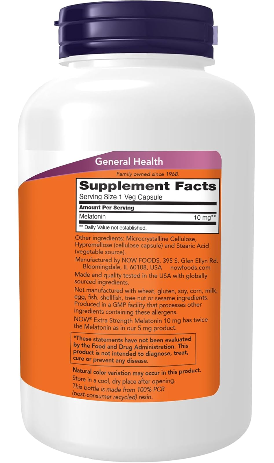 natural sleep aid melatonin supplement