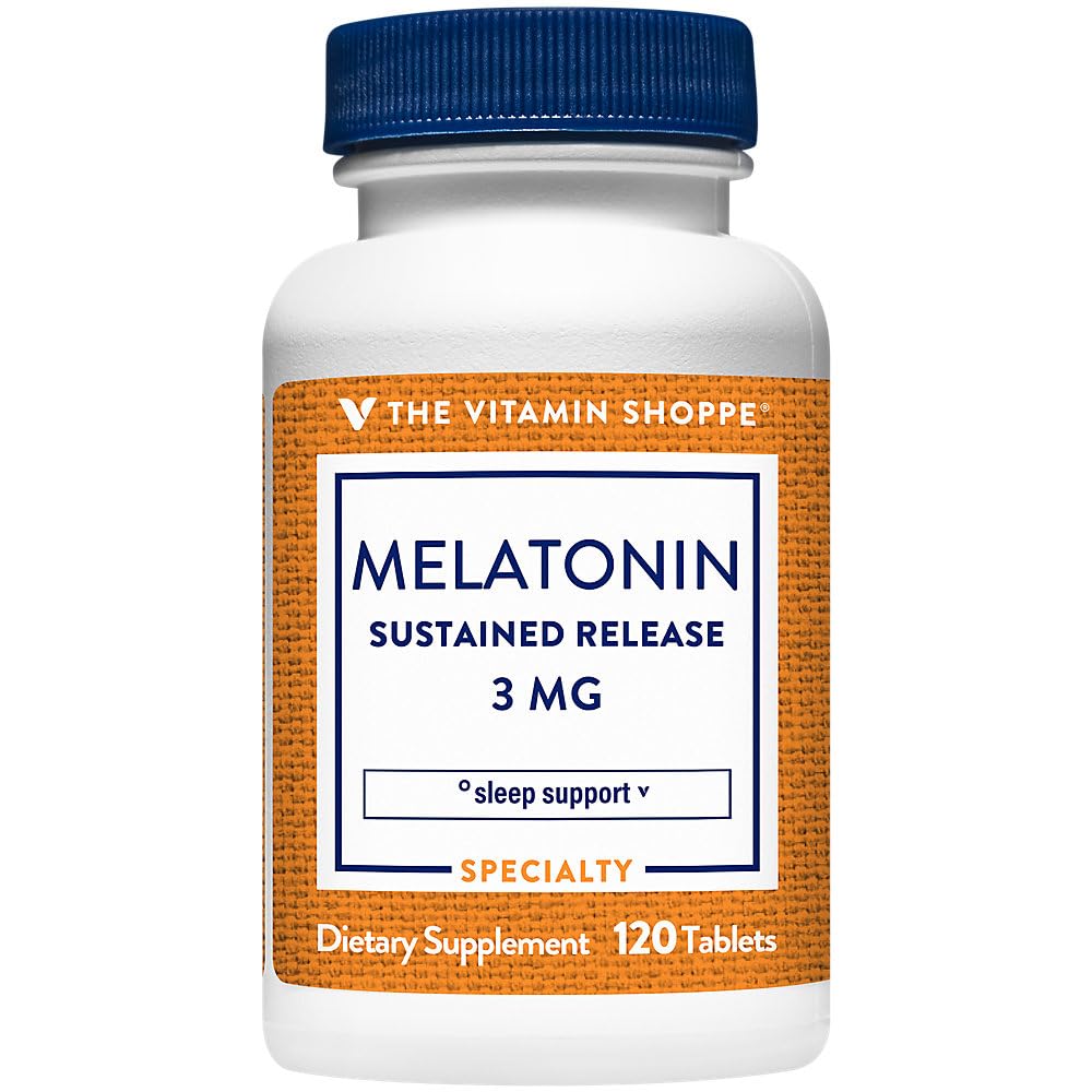 natural sleep aid melatonin tablets