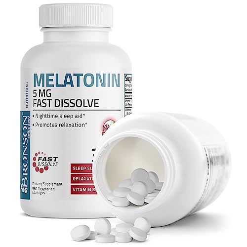natural sleep aid melatonin tablets