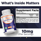natural sleep aid melatonin tablets