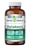 natural sleep aid melatonin tablets