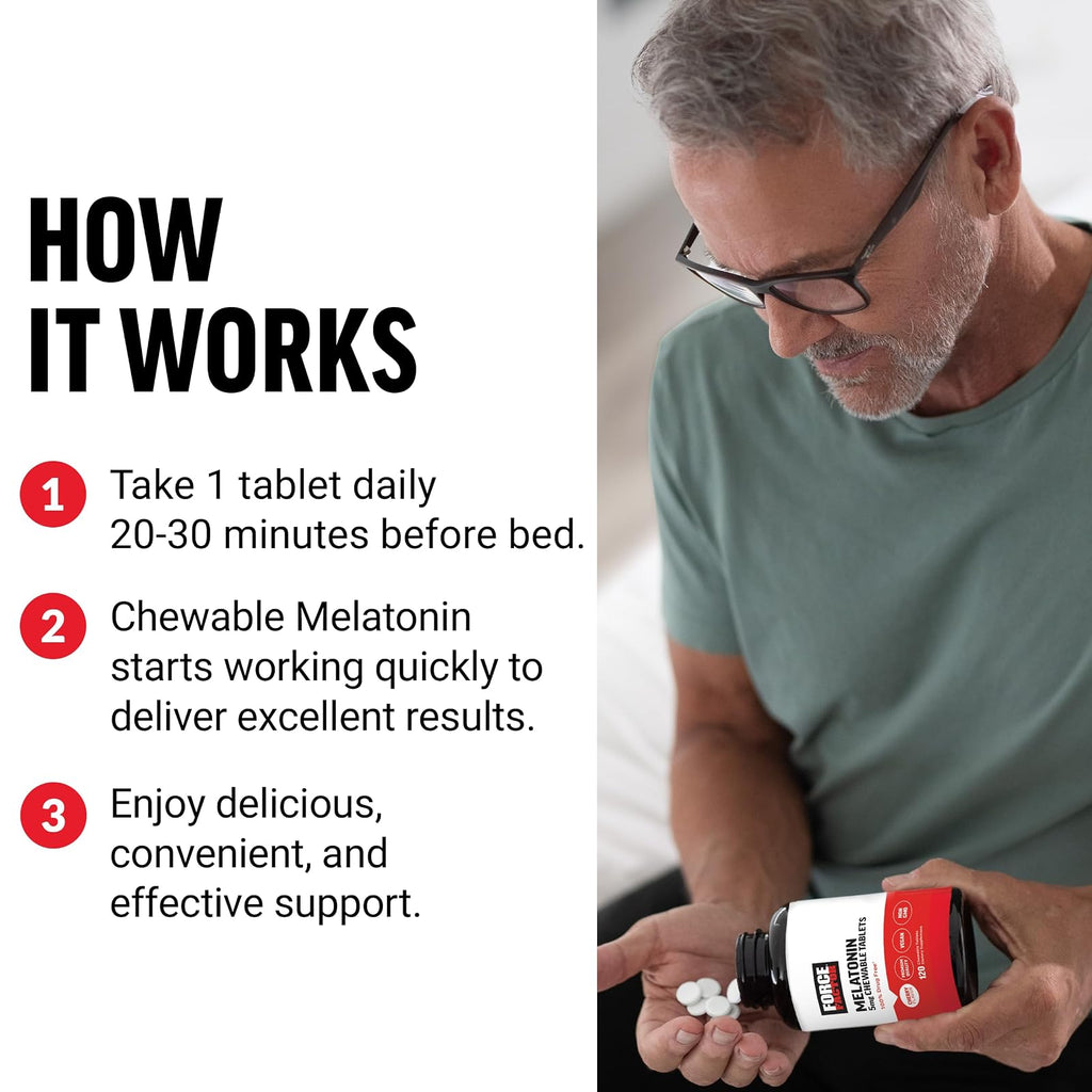 natural sleep aid melatonin tablets