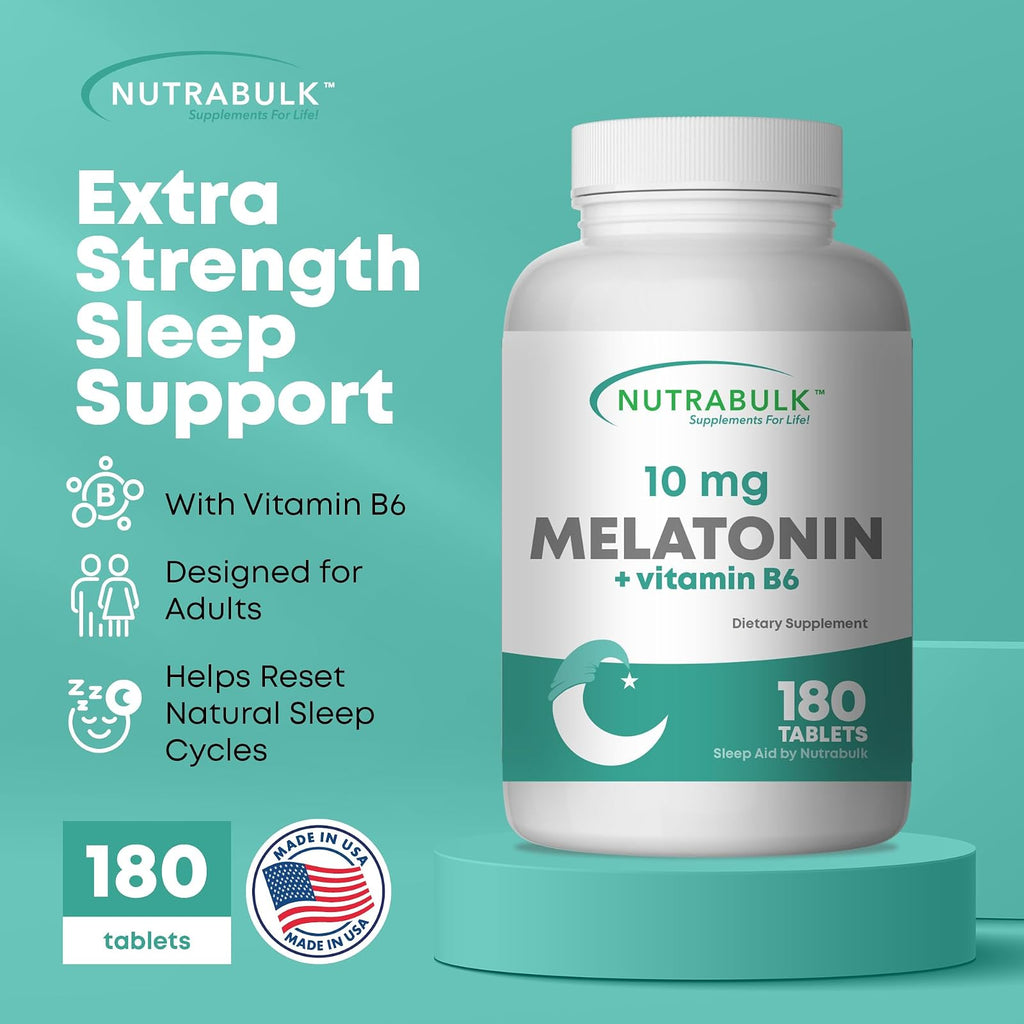 natural sleep aid melatonin tablets