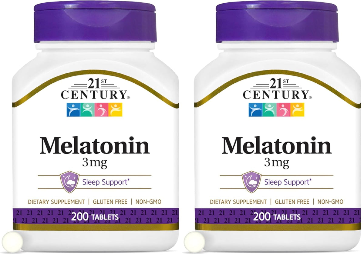 natural sleep aid melatonin tablets