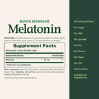 natural sleep aid melatonin tablets