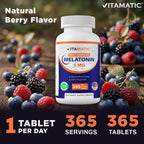 natural sleep aid melatonin tablets