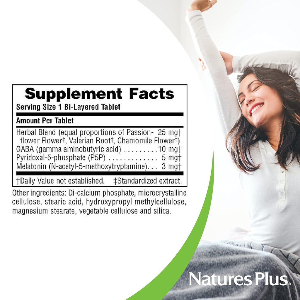 natural sleep aid melatonin tablets