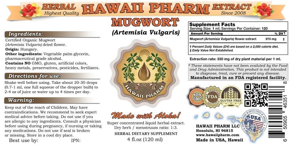 Natural sleep aid Mugwort extract