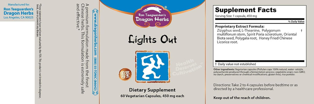 Natural sleep aid multivitamins by Dragon Herbs