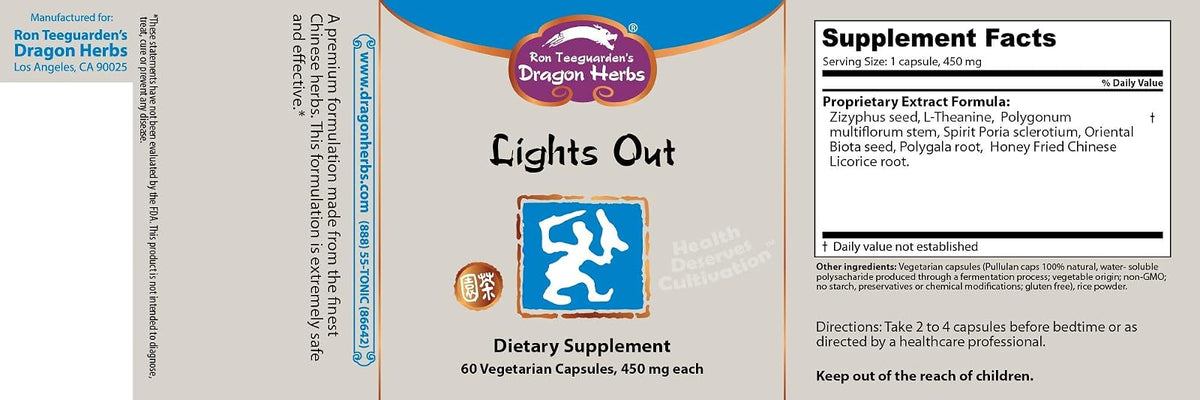 Natural sleep aid multivitamins by Dragon Herbs