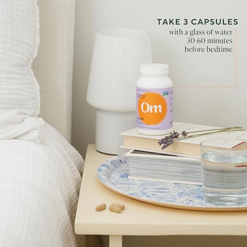 Natural sleep aid mushroom capsules