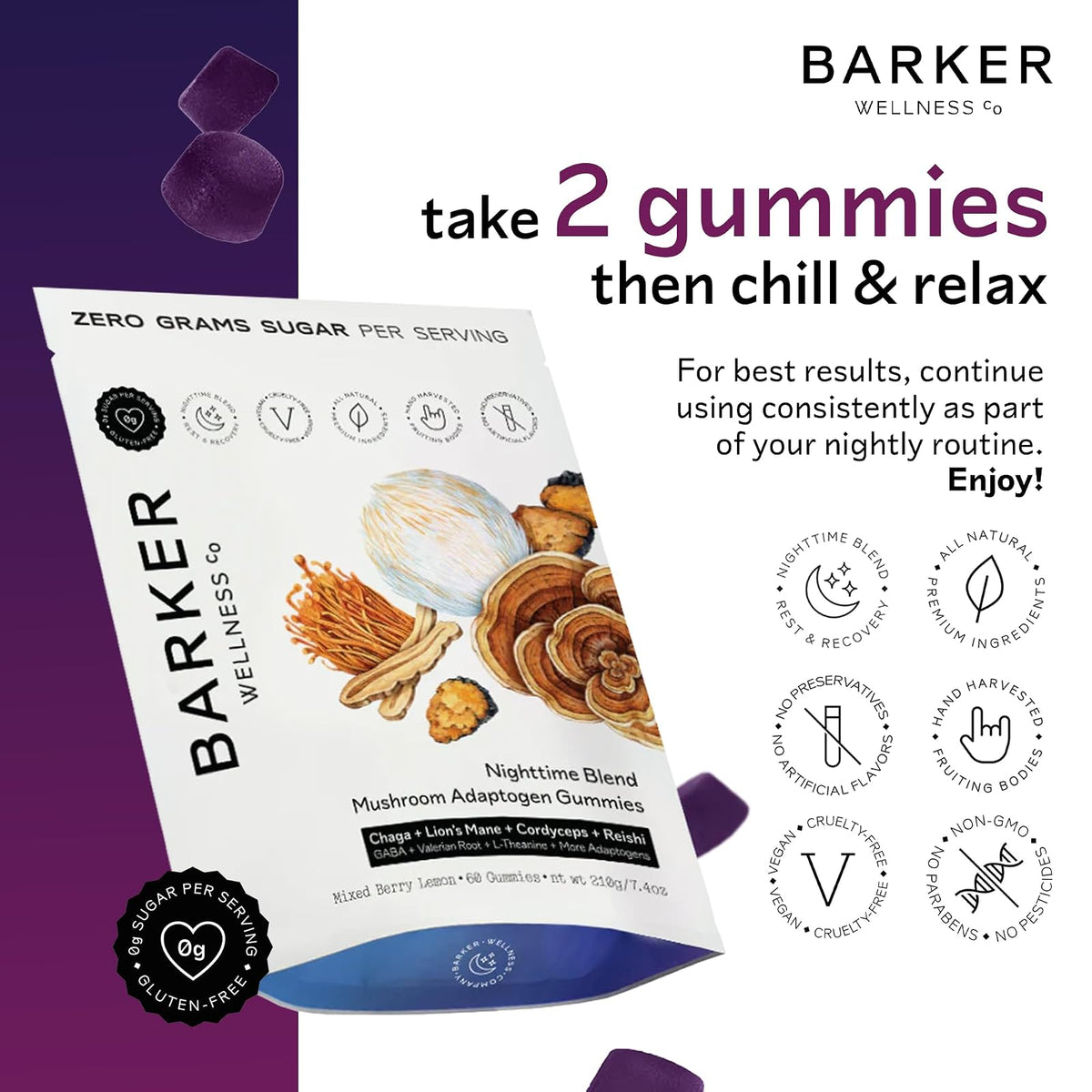 natural sleep aid reishi gummies