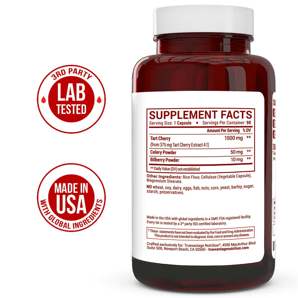 Natural sleep aid Tart Cherry Extract