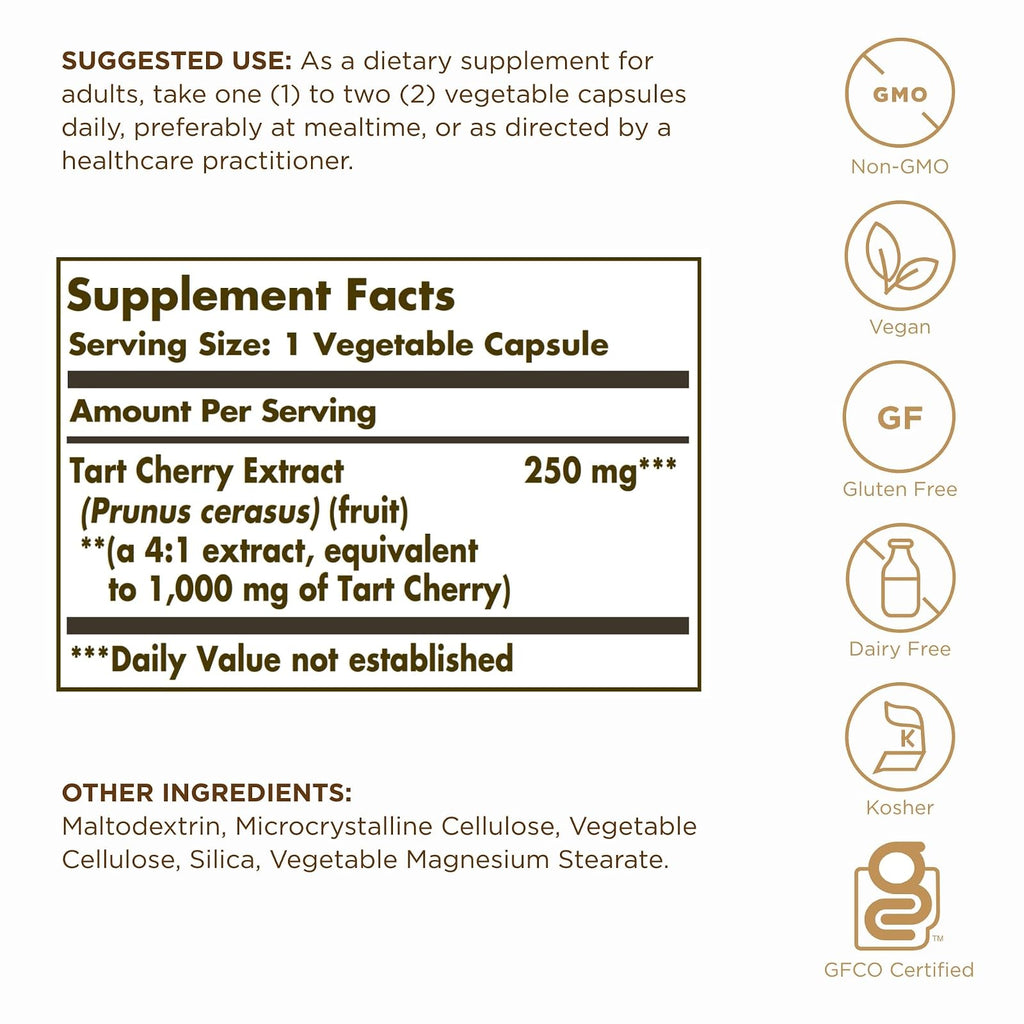 Natural sleep aid Tart Cherry