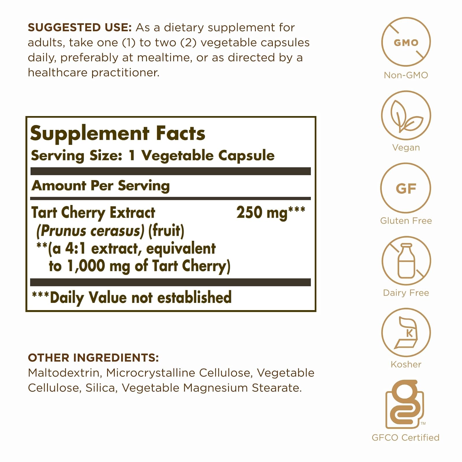 Natural sleep aid Tart Cherry