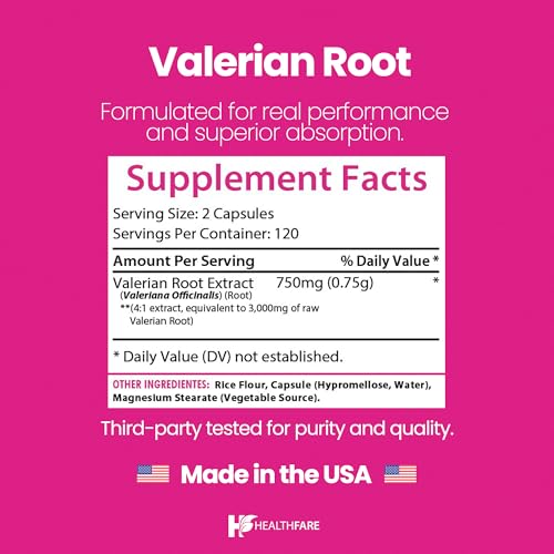 natural sleep aid valerian capsules