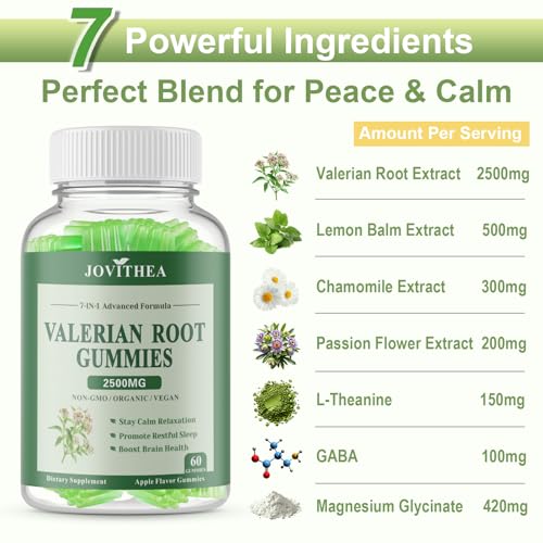 natural sleep aid valerian root gummies
