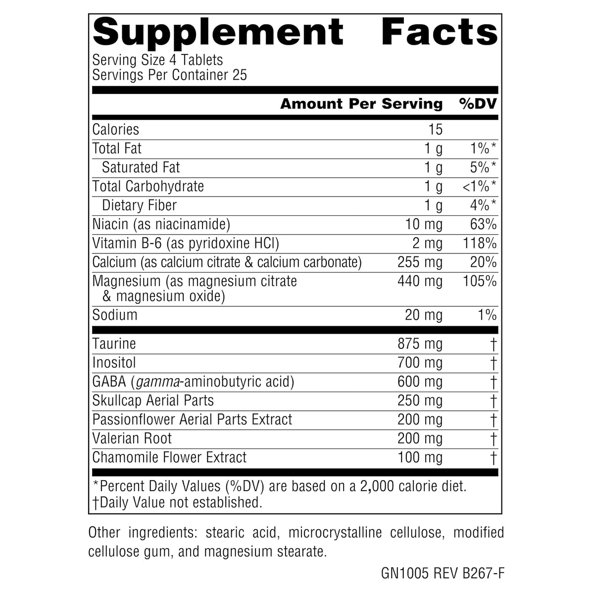 Natural sleep aid with 100 tablets